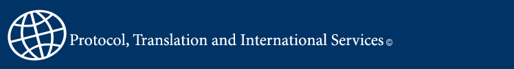 Protocol, Translation and International Services